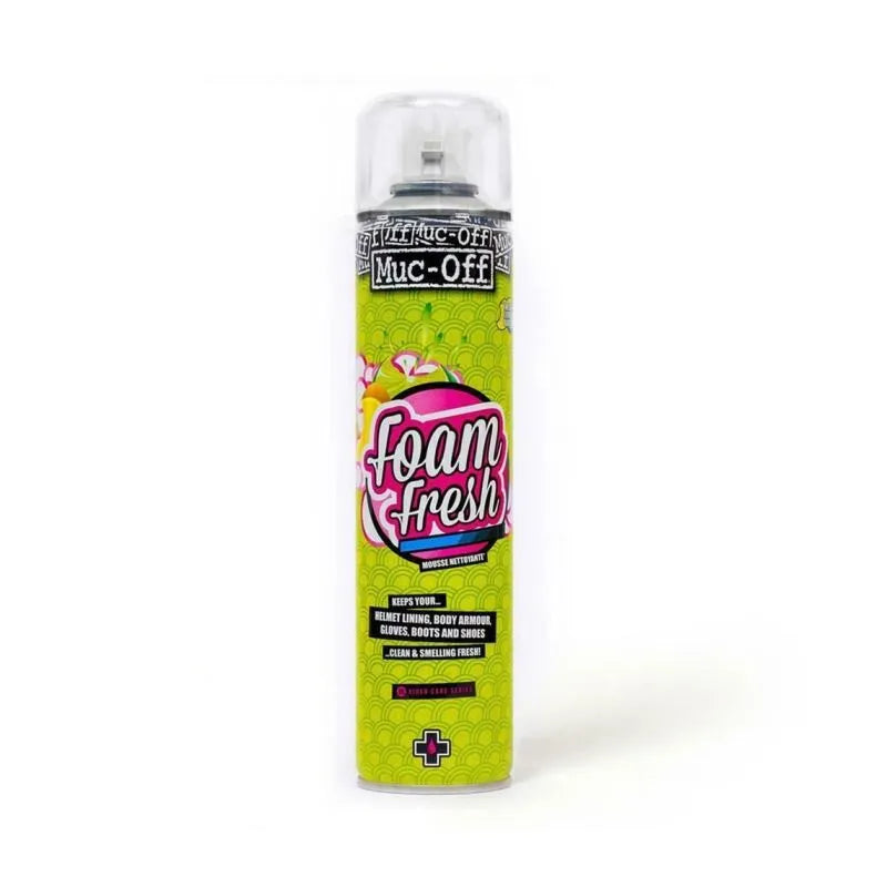 MUC OFF Foam Fresh Clothes/Shoes/Casque/Protector Cleaner - 400ml ...
