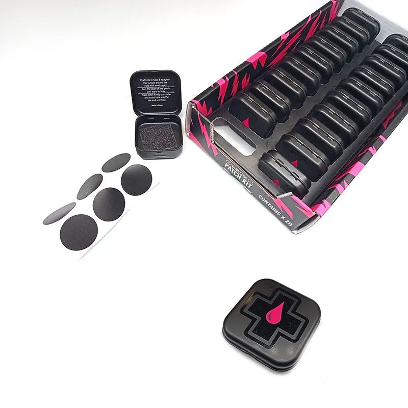 MUC OFF Glueless Patch Kit 25mm - 6 Units – Velodrom CC