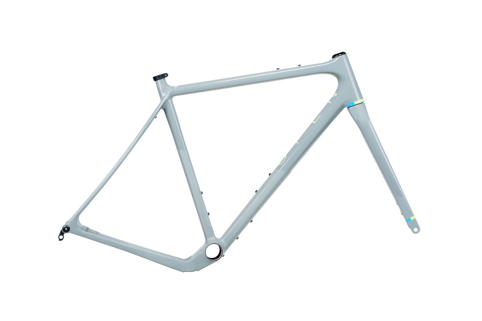 OPEN WI.DE. “Extreme Gravel” Frameset - Gray Matte/Gloss – Velodrom CC
