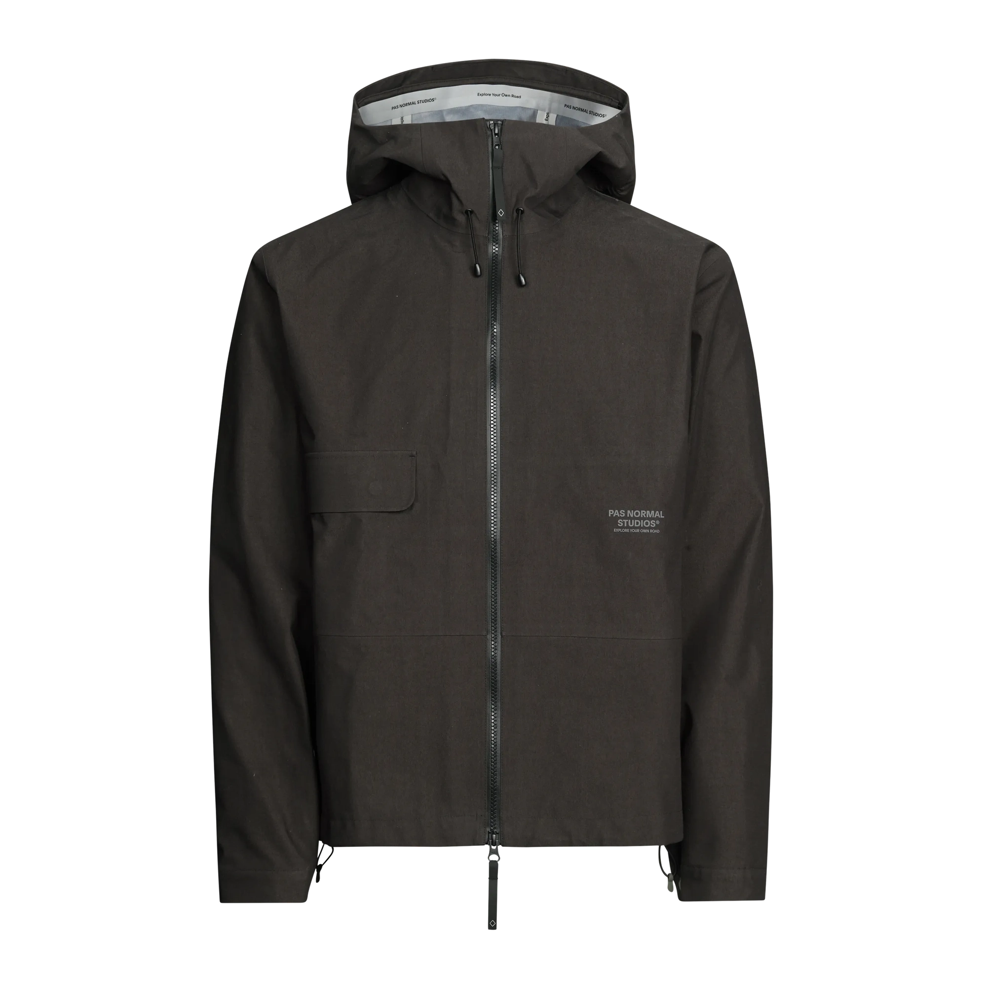 PAS NORMAL STUDIOS Off Race 3L Cotton Shell Jacket - Dark Olive ...