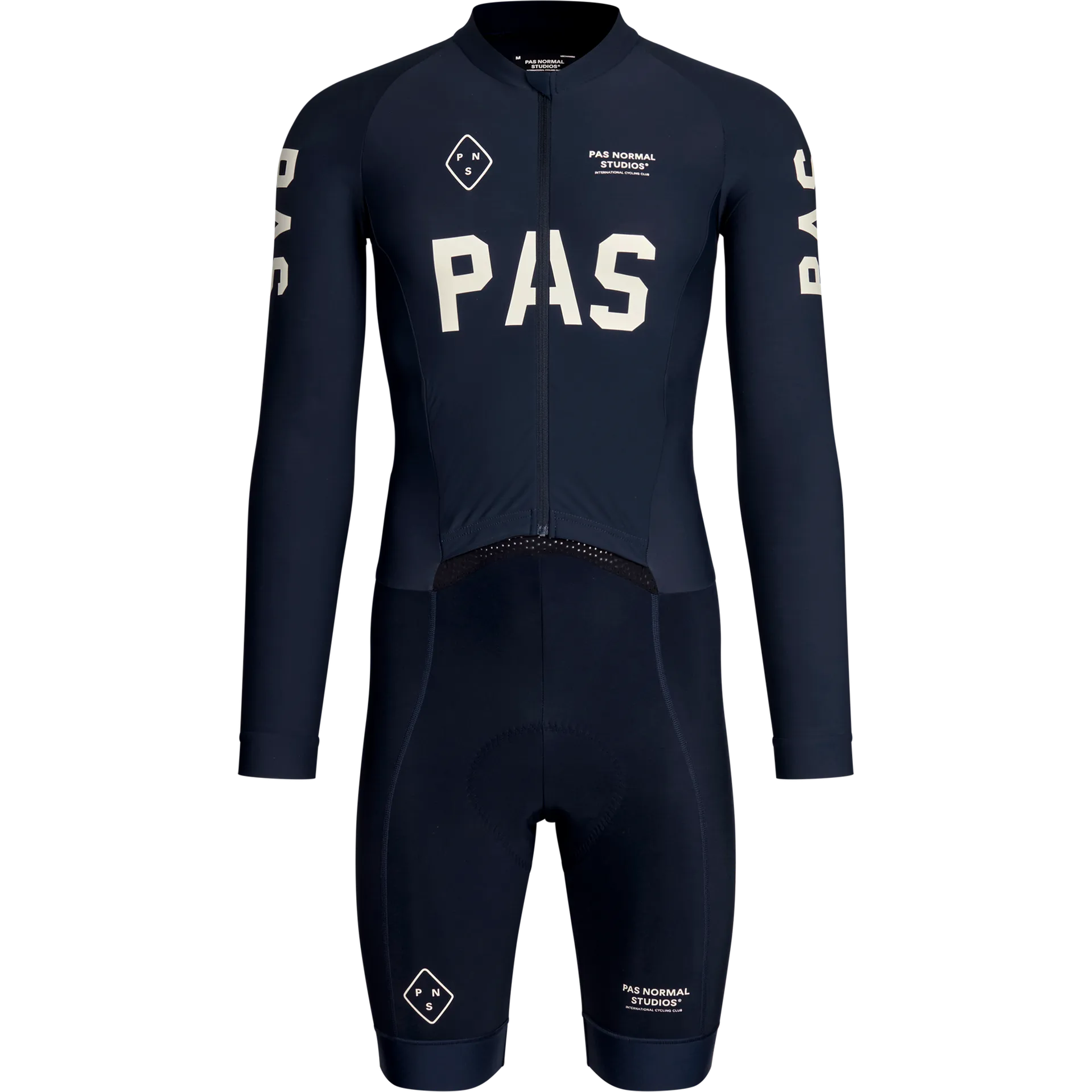 PAS NORMAL STUDIOS PAS Thermal Speedsuit - Navy | Velodrom Cycling ...