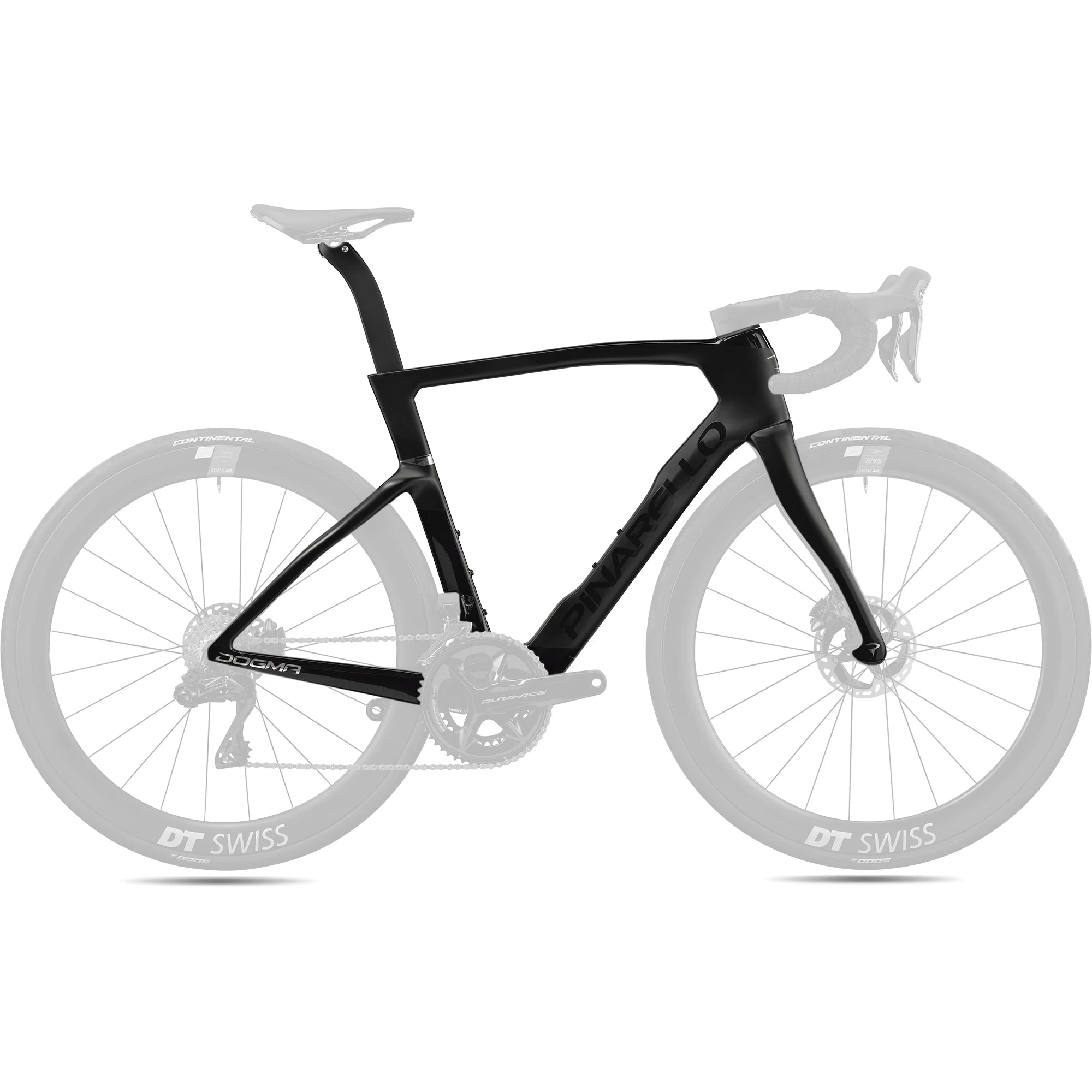 Pinarello New Dogma F 2025 Road Frameset- Black/Black BOB – Velodrom CC