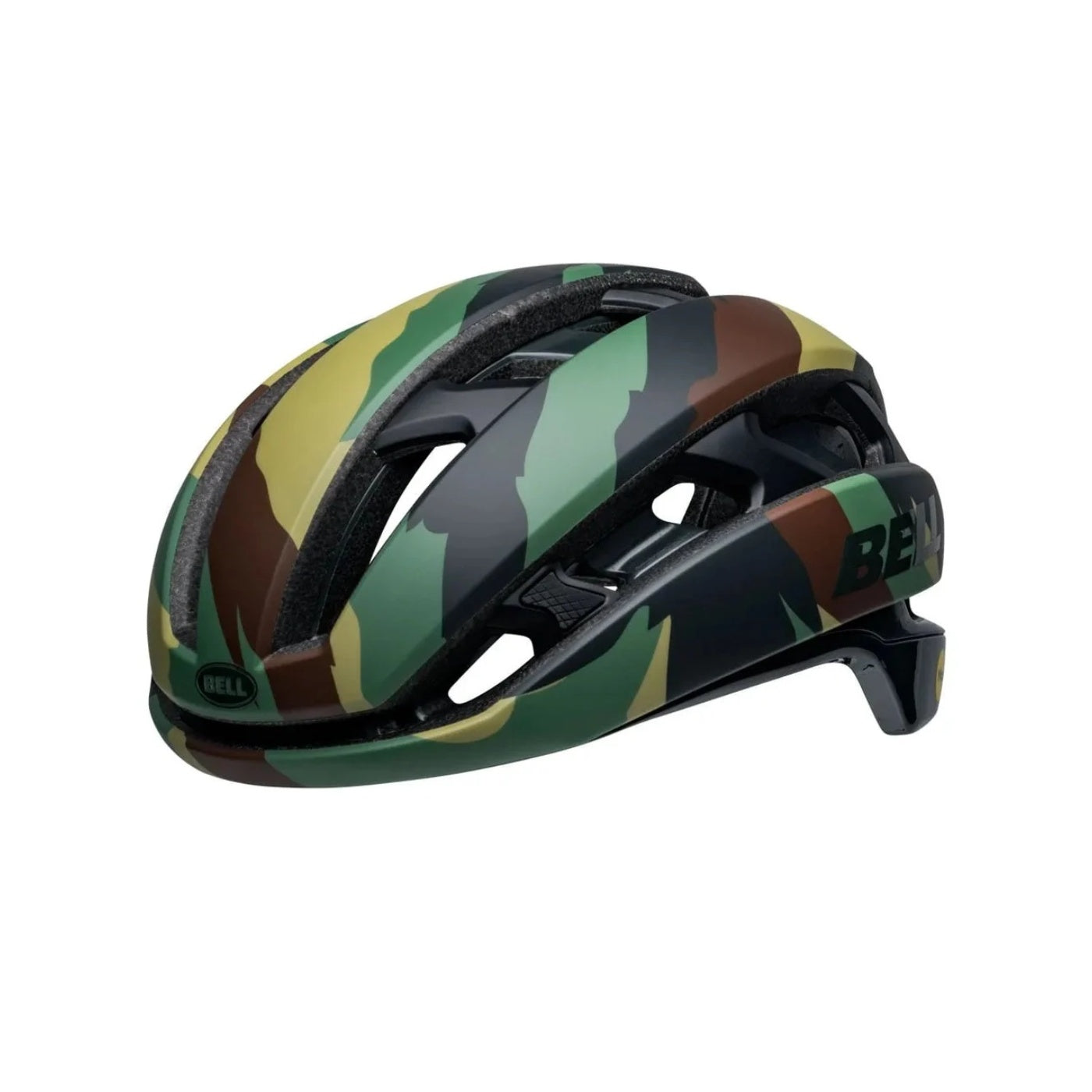 BELL XR SPHERICAL MIPS Helmet - Green Camo | Velodrom Cycling Store ...