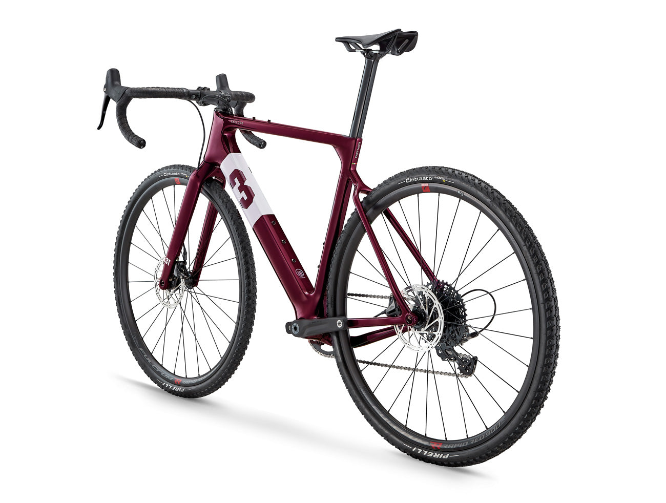 3T Exploro Pro Complete Bike Gravel Sram Rival - Cherry – Velodrom CC