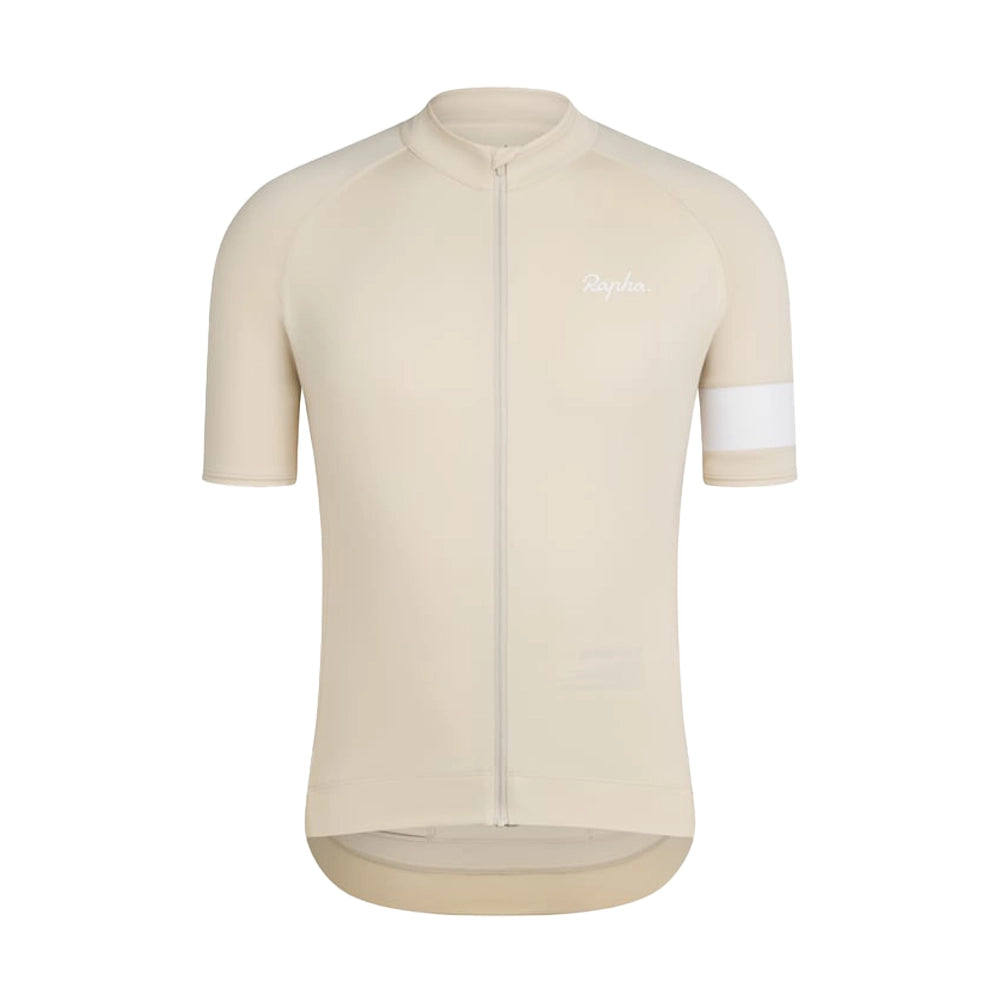 RAPHA Core Jersey - BRA Bone/White – Velodrom CC