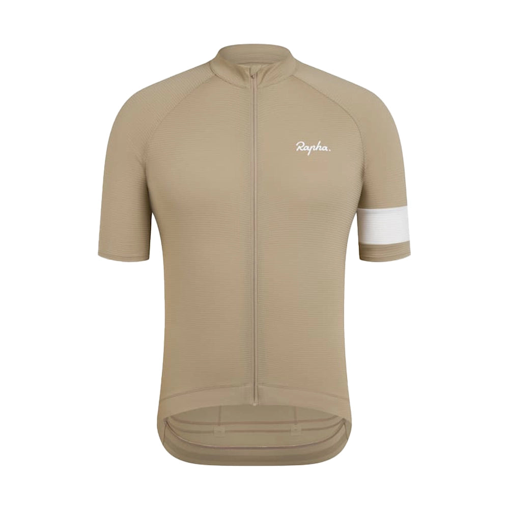 RAPHA Core Lightweight Jersey - THW Tan White – Velodrom CC