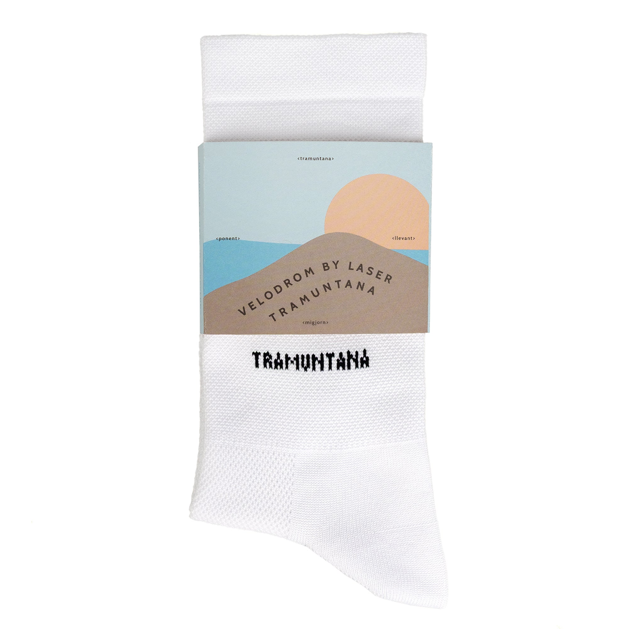 VELODROM by LASER Tramuntana Performance Socks - White | Velodrom ...
